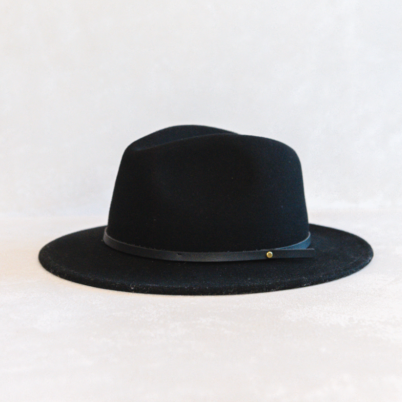Women's Packable Felt Fedora-SF018 | Stanton Hats