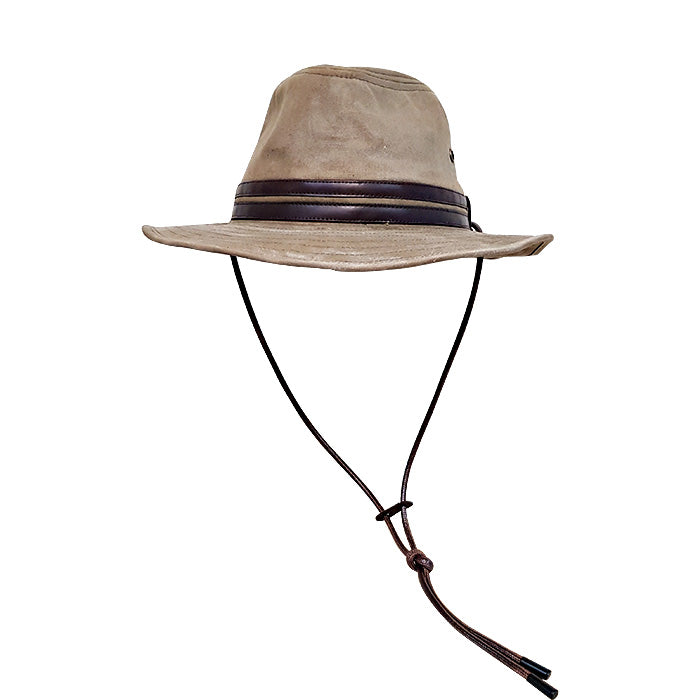 UPF50+ Wax Cotton Safari Hat-SU058 | Stanton Hats